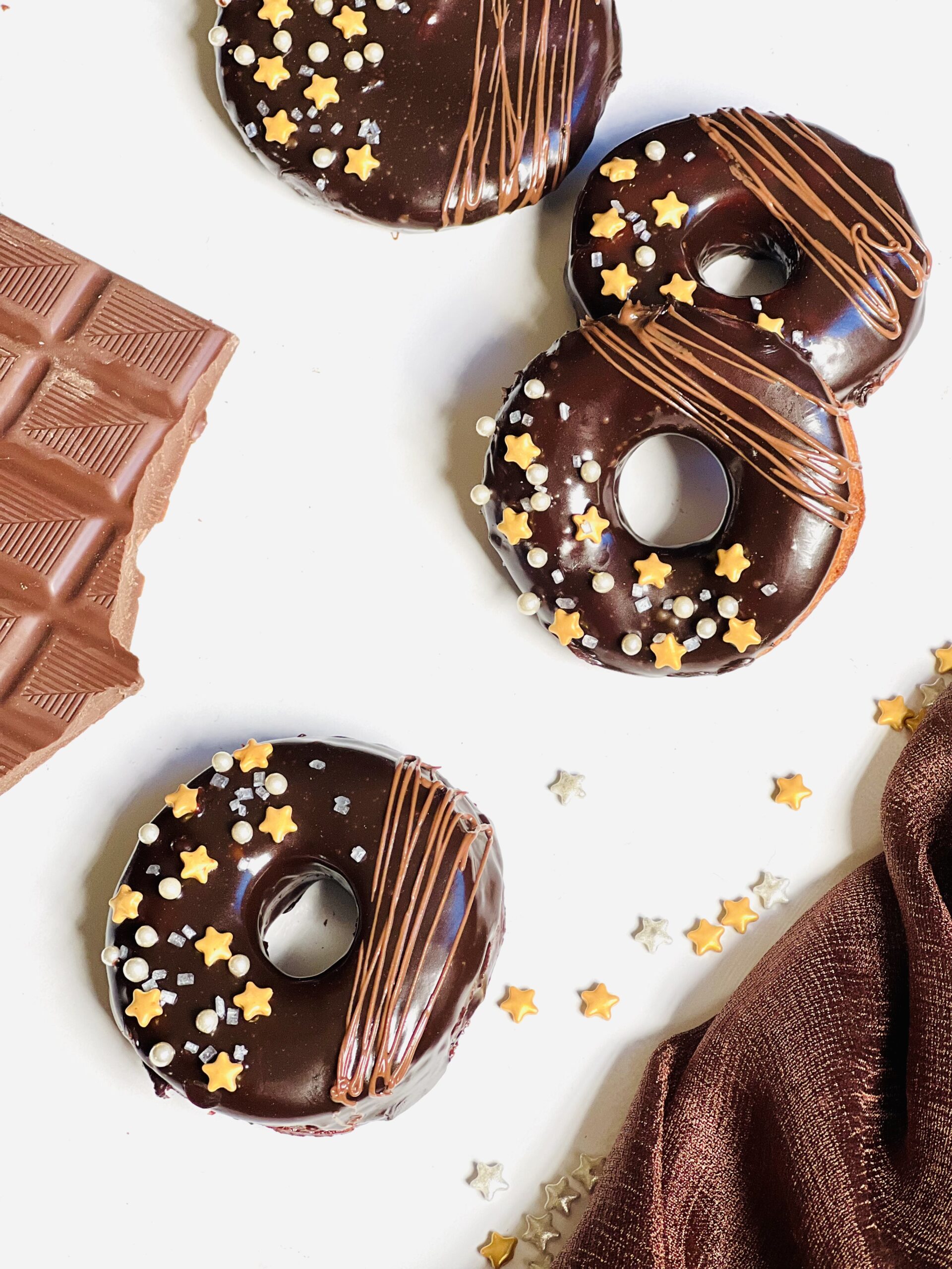 Chocolate Glazed Doughnuts
