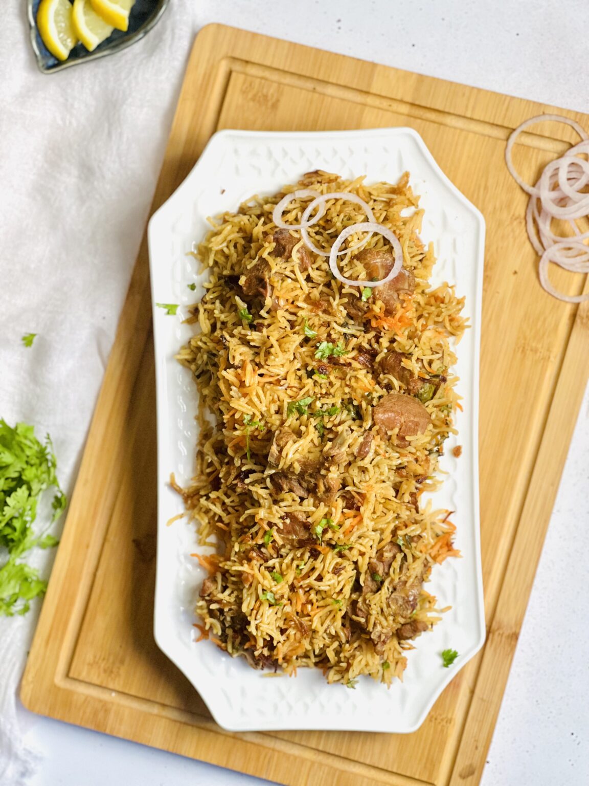 Mutton Pulao/ Baitha Khana