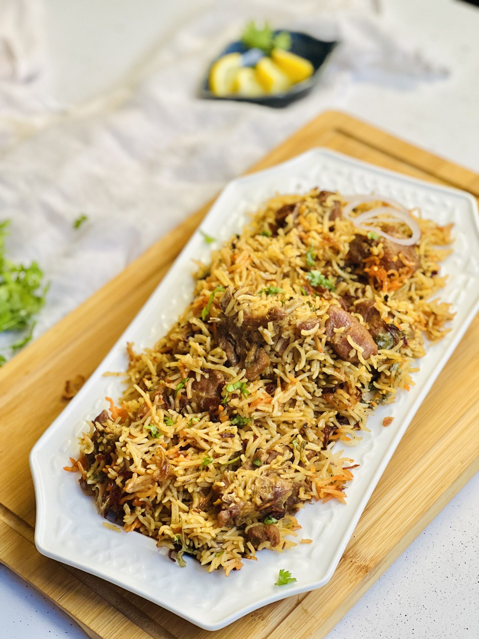 Mutton Pulao/ Baitha Khana