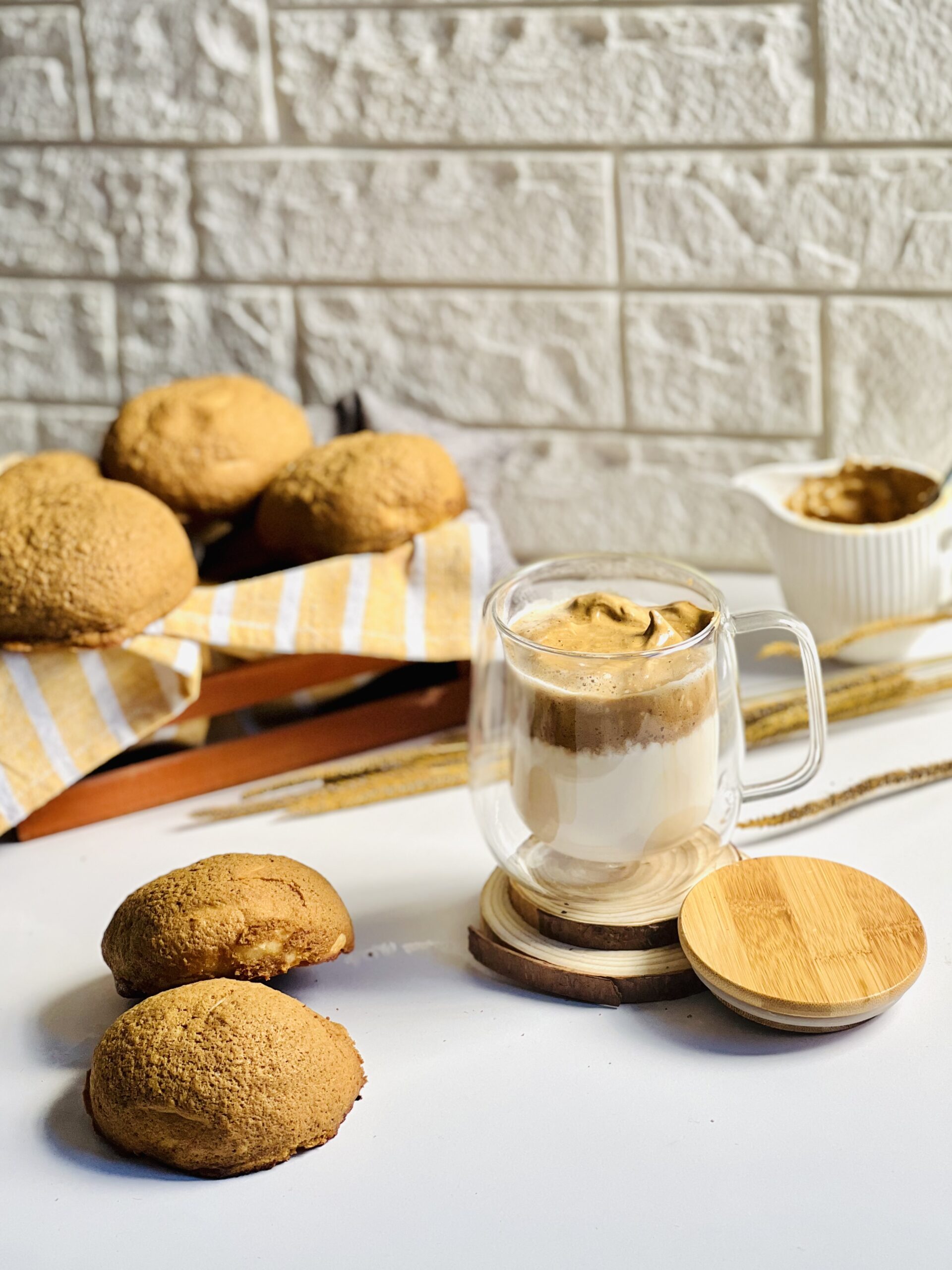 Stuffed Chocolate Coffee Buns