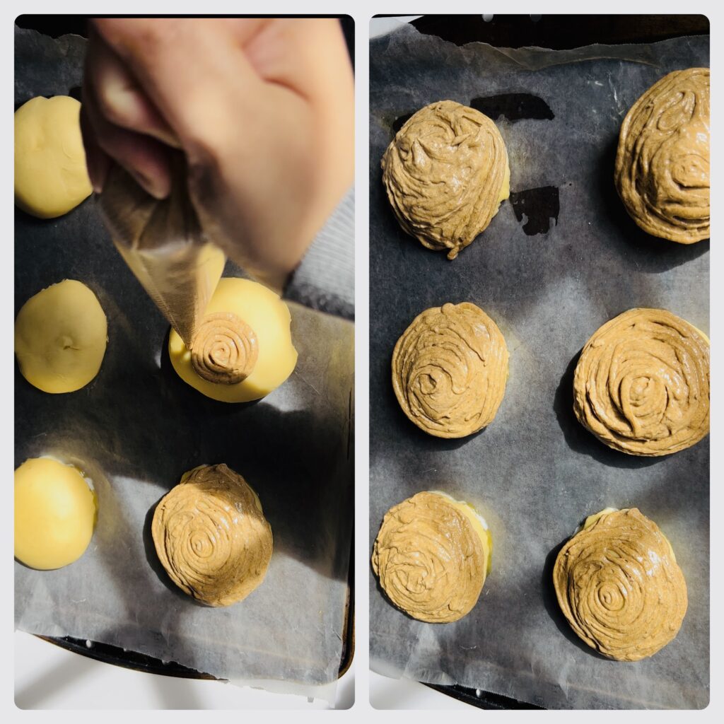 Stuffed Chocolate Coffee Buns
