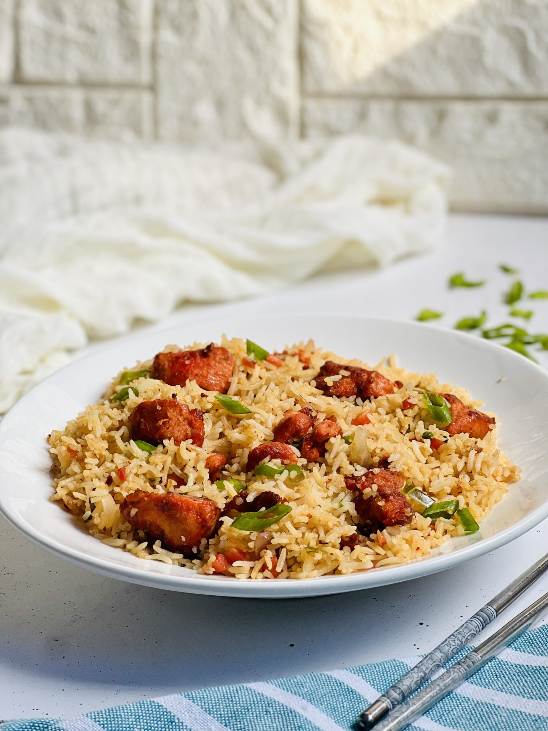 Masala chicken Fried rice