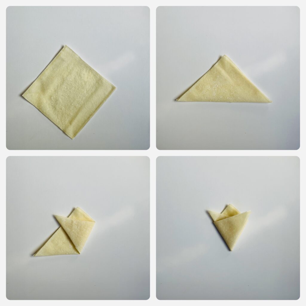 Chicken cheese samosa