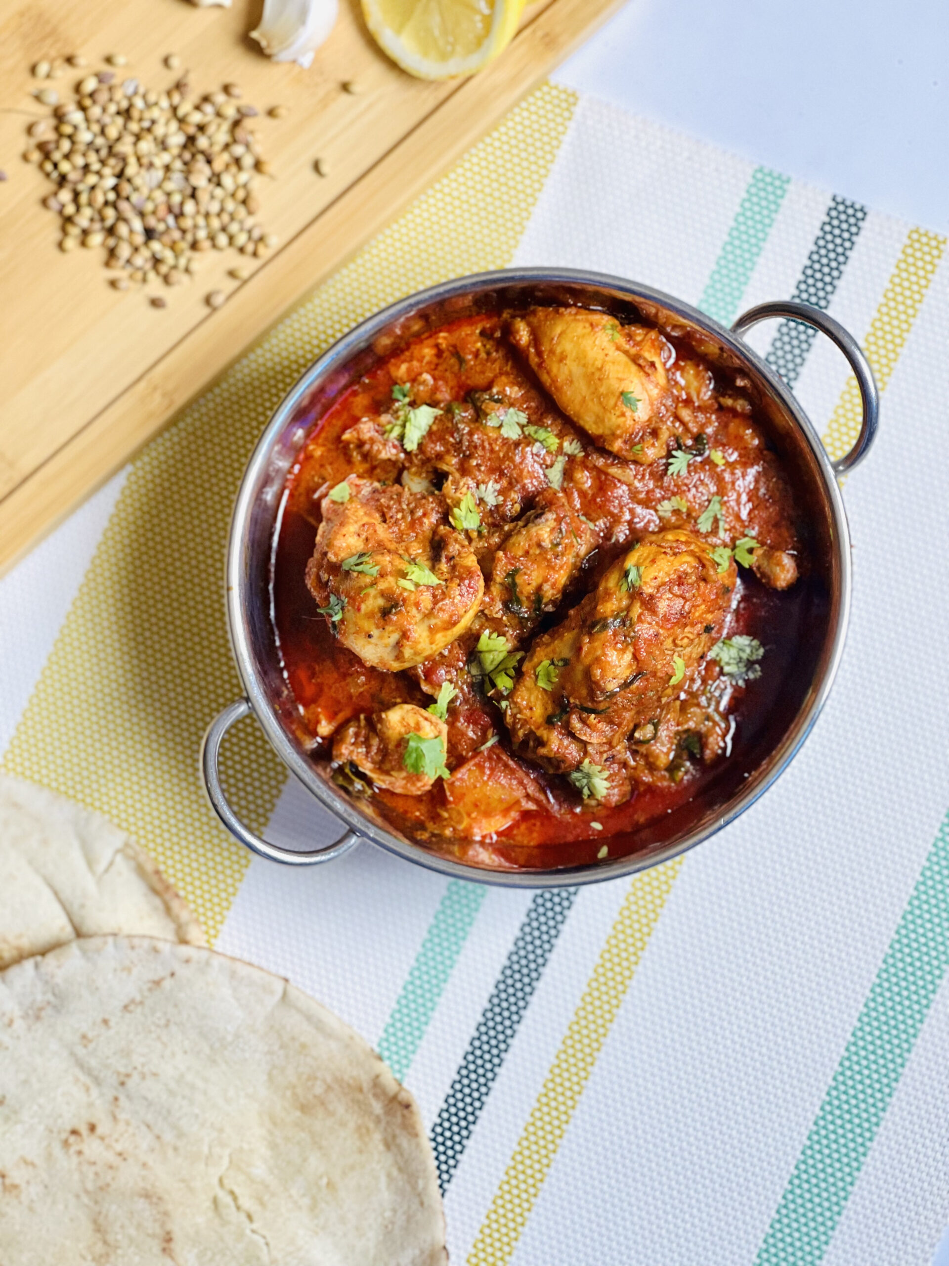 Lehsuni Chicken Kadhai