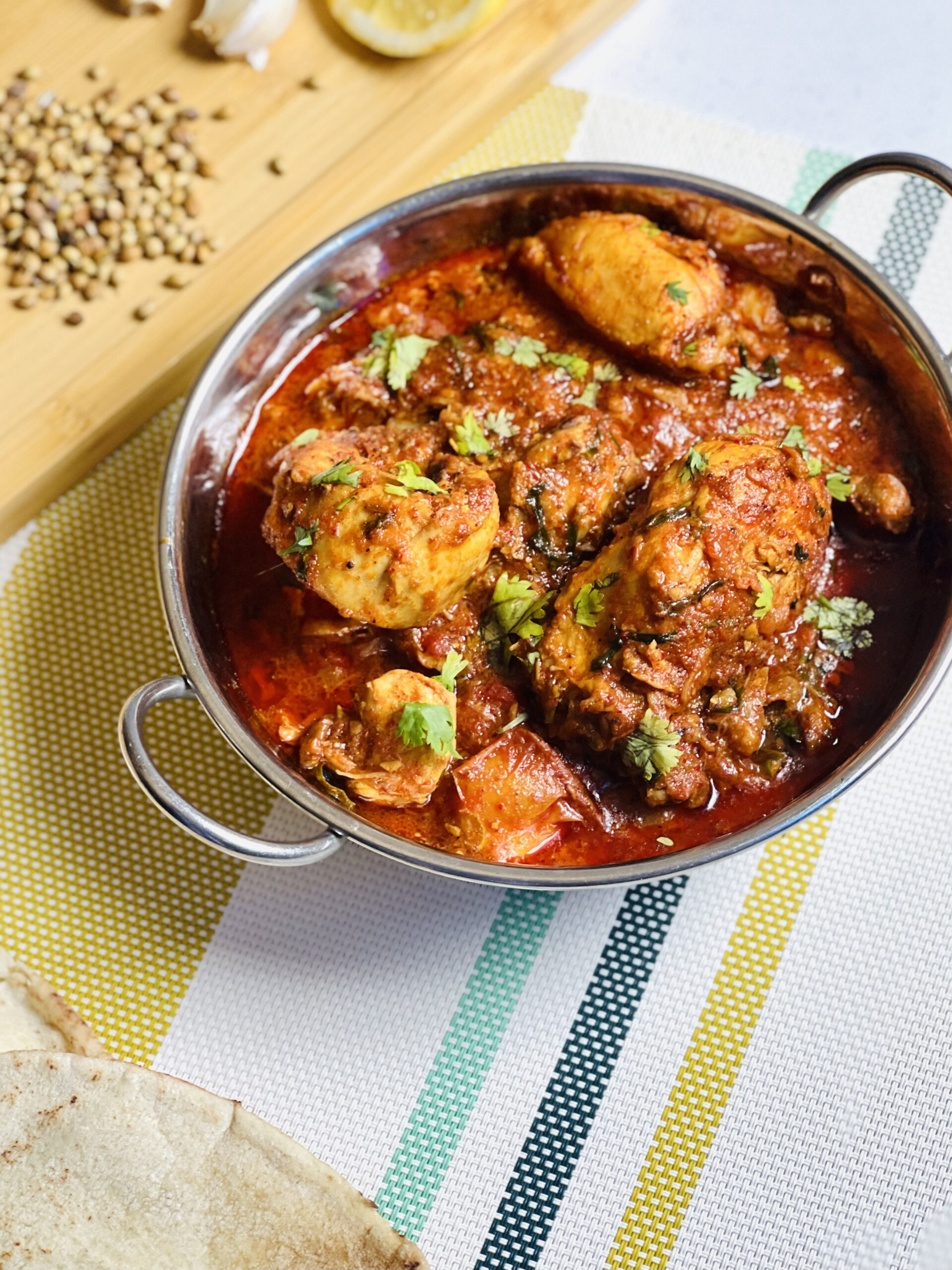 Lehsuni Chicken Kadhai