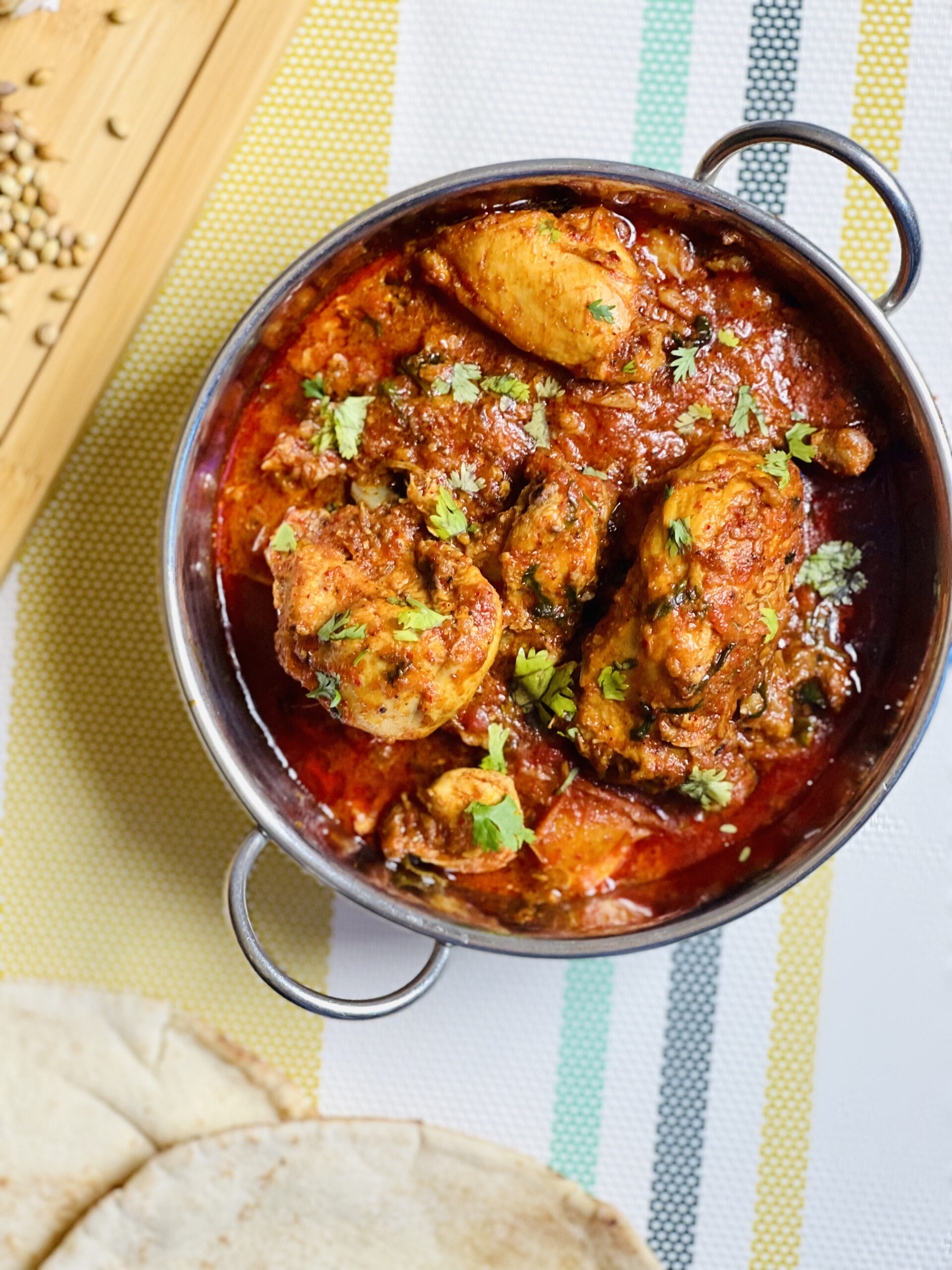 Lehsuni Chicken Kadhai