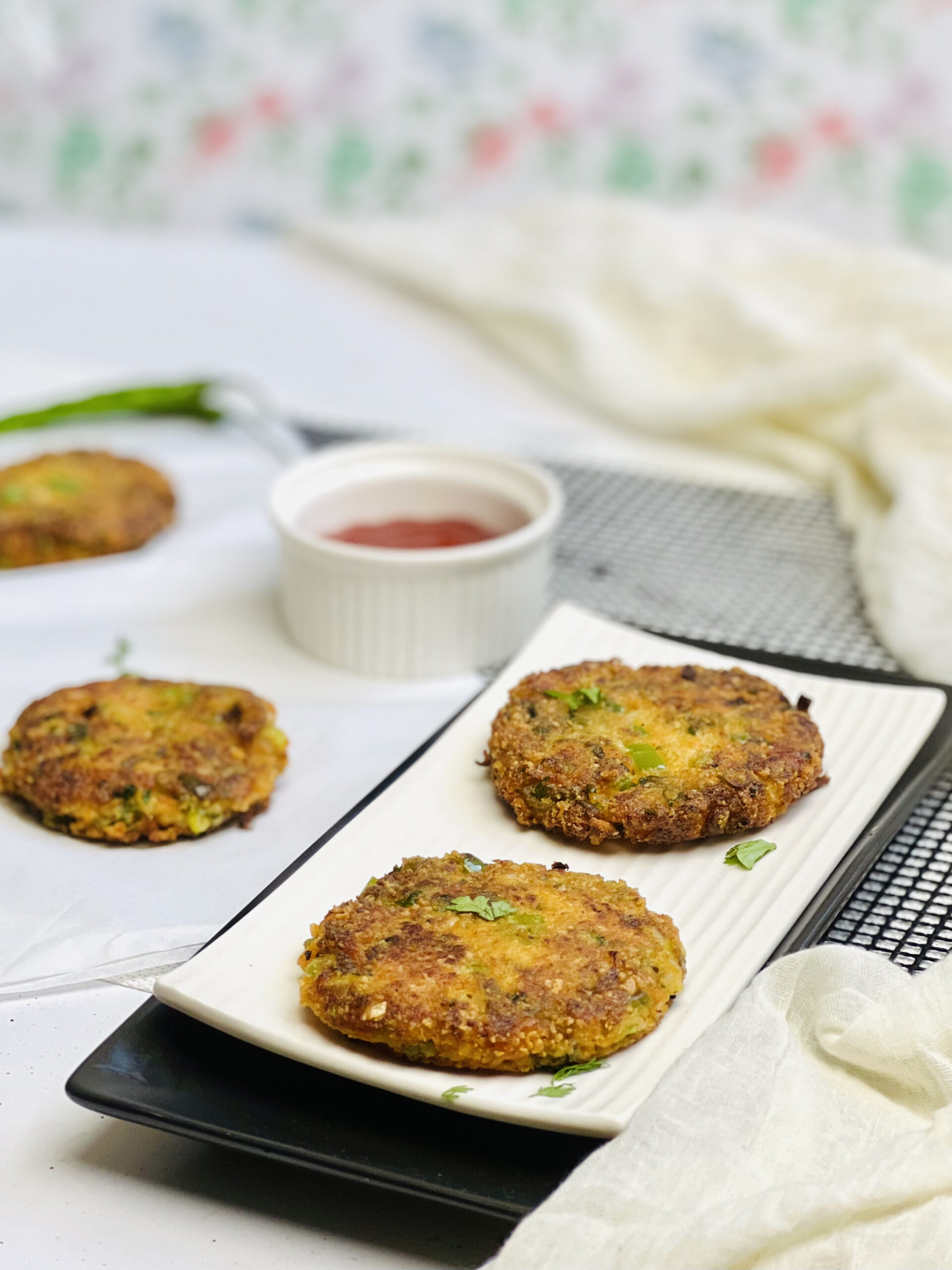 Vegetable Cheese Cutlets